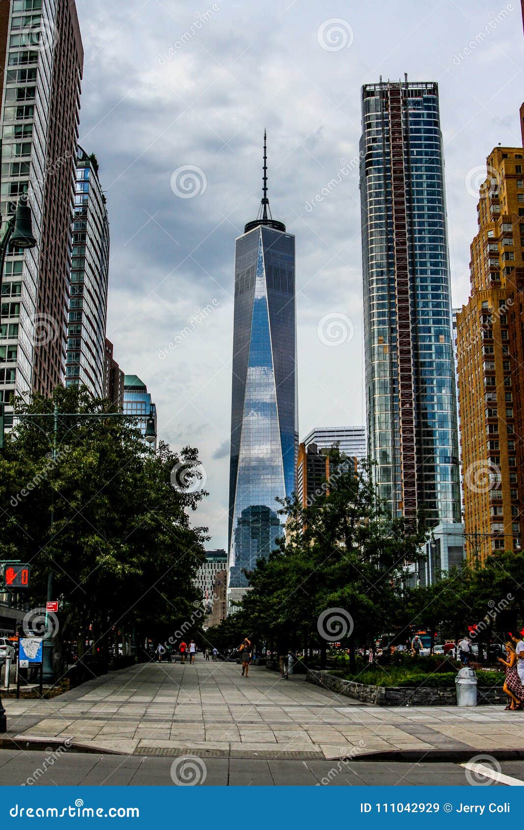 Freedom Tower, Manhattan, NYC Editorial Stock Image - Image of ...