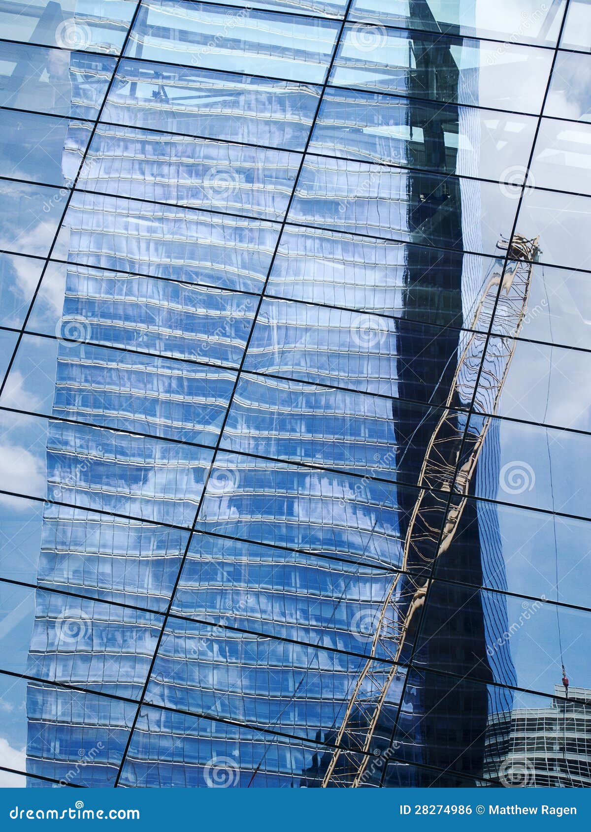 Freedom Tower Reflection stock photo. Image of distortion - 28274986