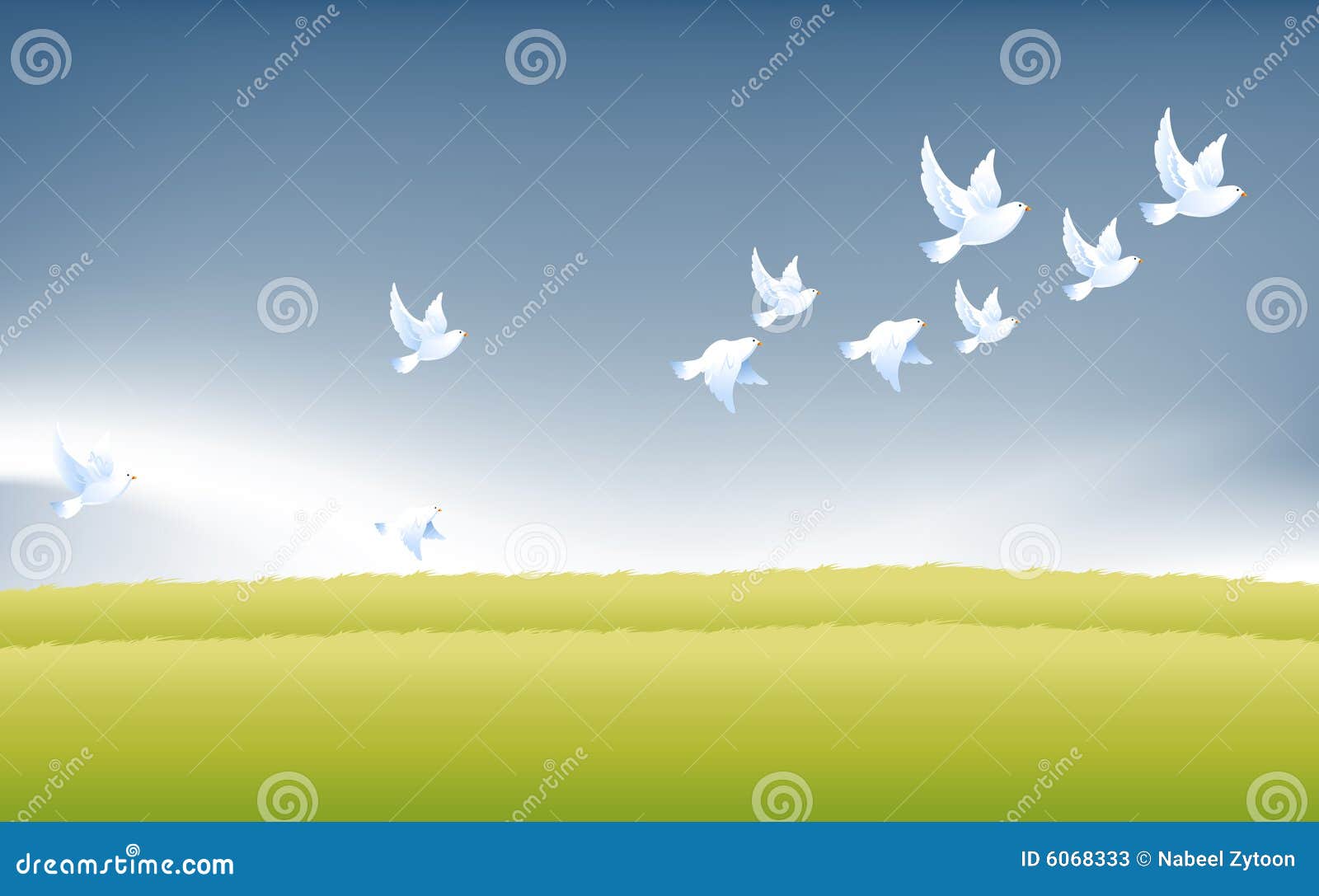 Freedom Way stock vector. Illustration of idea, flight - 6068333