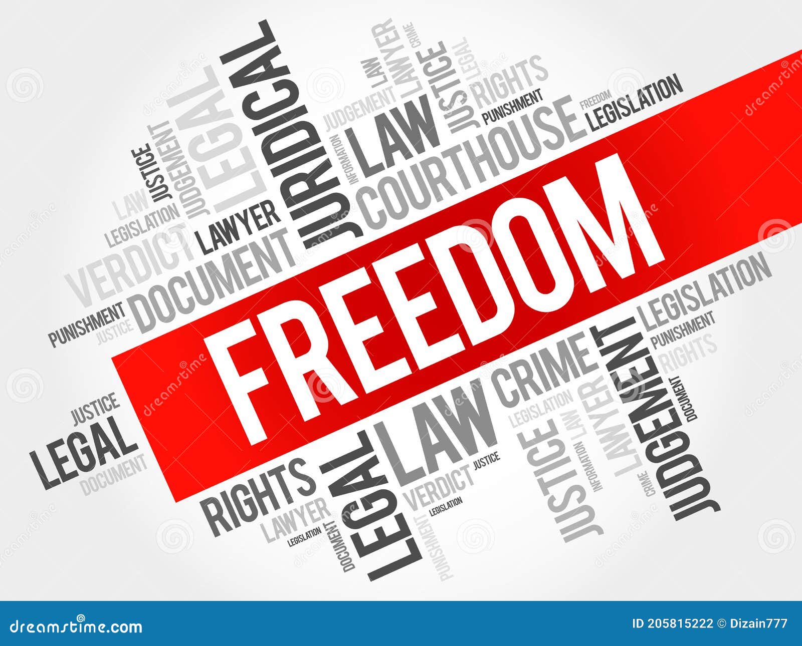 Freedom word cloud stock illustration. Illustration of cloud - 205815222