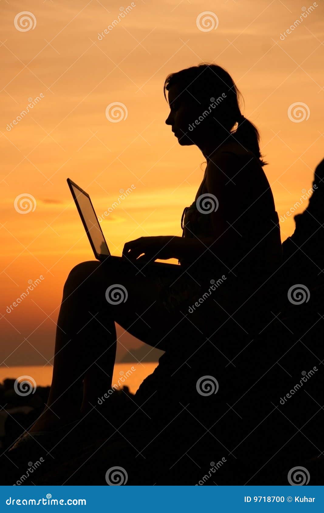 Freedom at work stock photo. Image of twilight, tranquil - 9718700