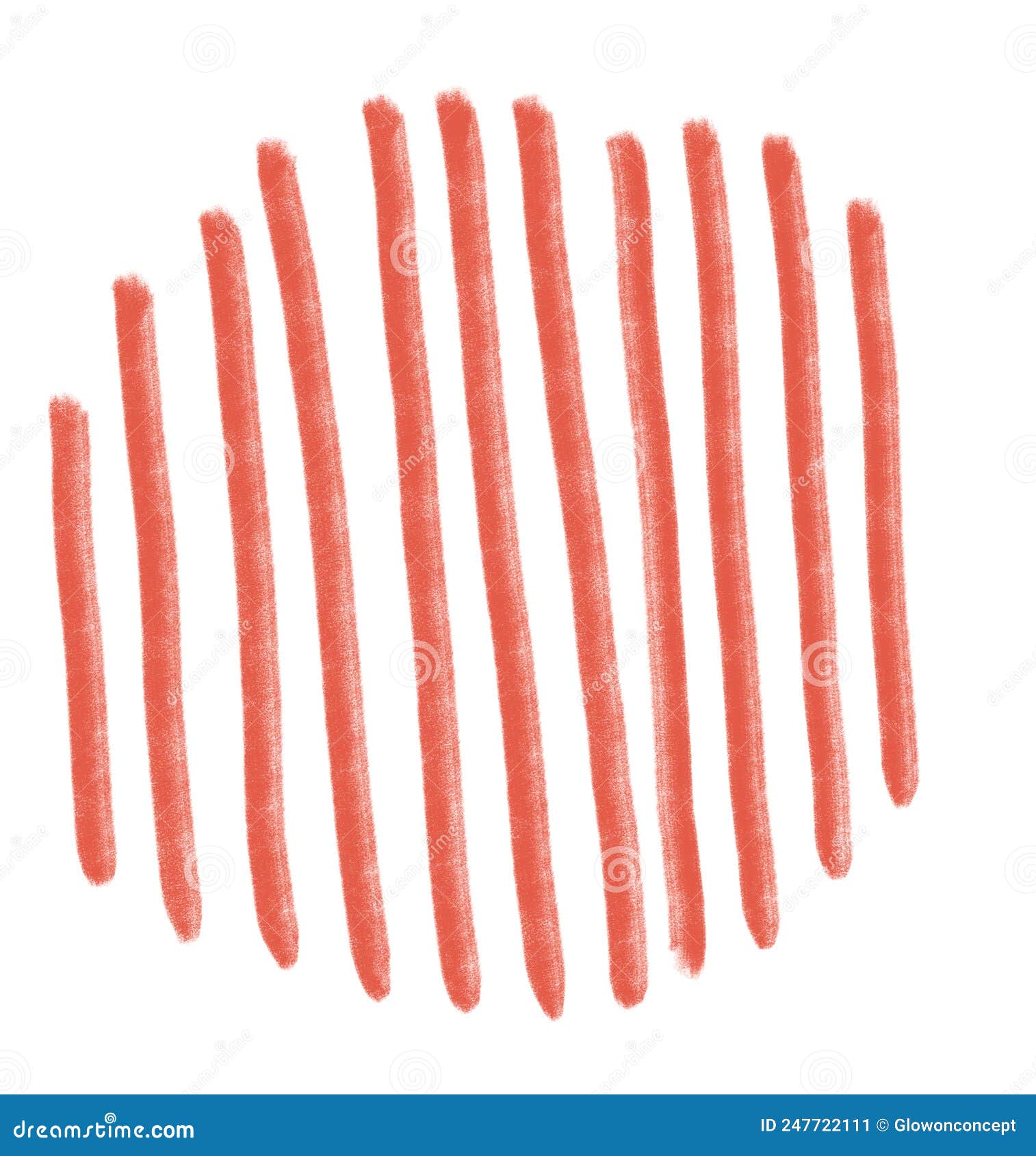 Freeform Hand Doodle Freehand Straight Line and Shape Sketch Stock ...