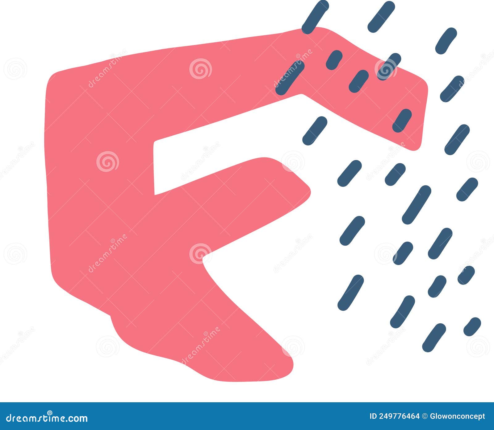 Freeform Hand Drawn Organic Element Pastel Color Scheme Minimal ...