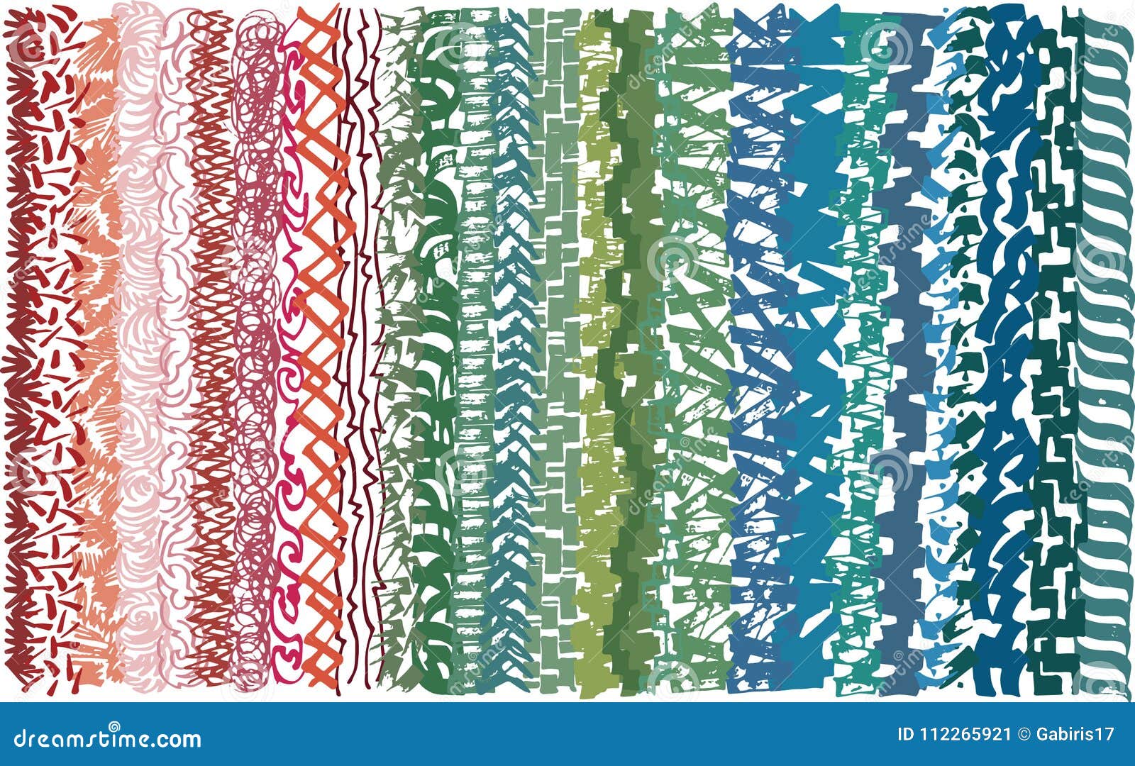 Marker Lines Based Rustic Pattern, Made Up of Vertical, Parallel ...