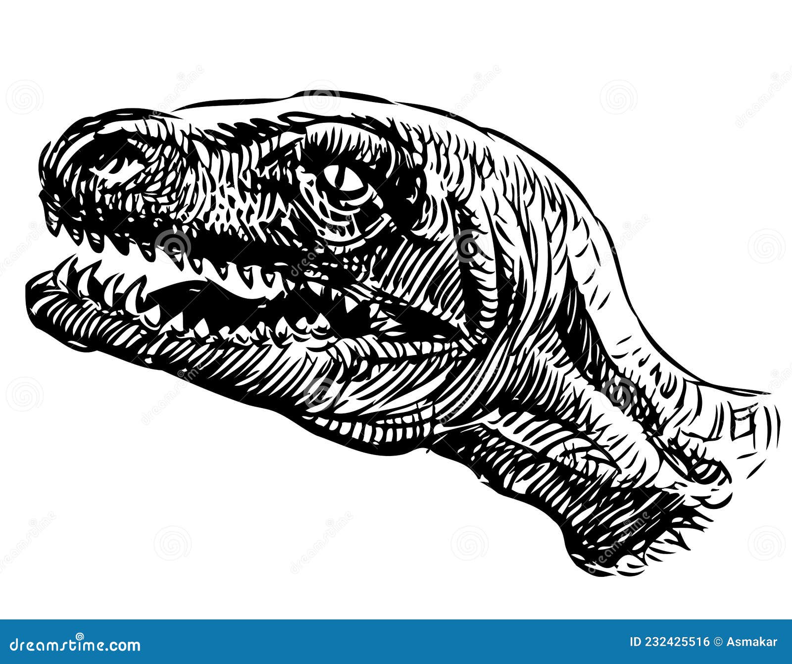 Drawing Of A Extinct Tree-like Plants Lepidodendron Stock Photography ...