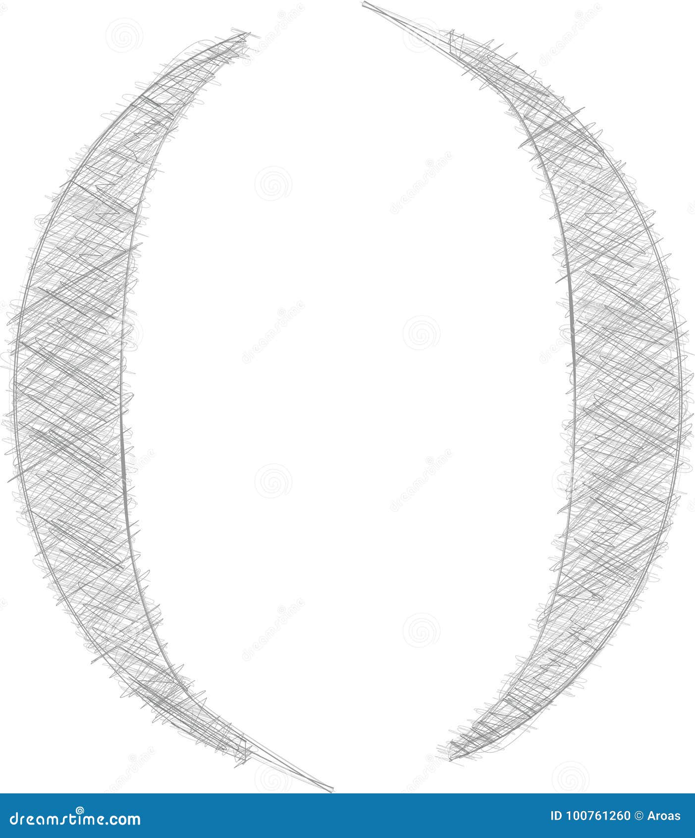 Freehand Symbol stock vector. Illustration of parenthesis - 100761260