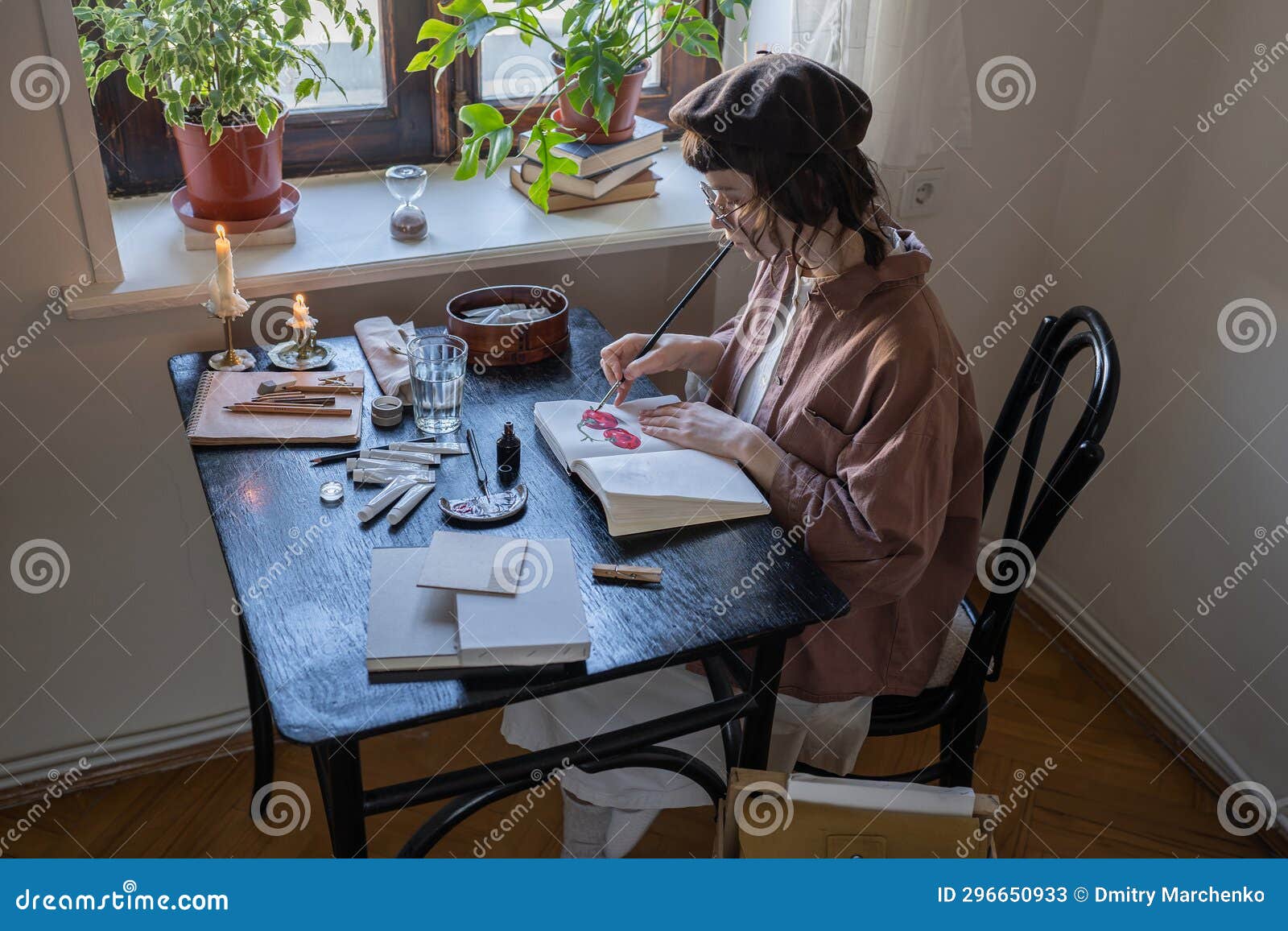 Illustrator Creating Animation In Sketch Book With Crayons ...