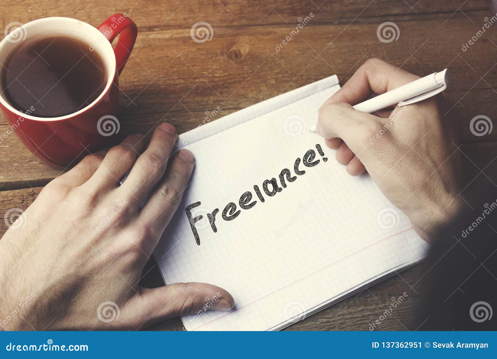 Freelance text on page stock image. Image of freelance - 137362951