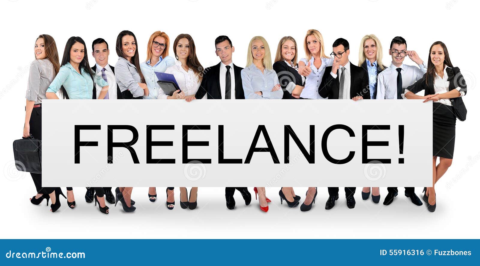 Freelance word on banner stock photo. Image of banner - 55916316