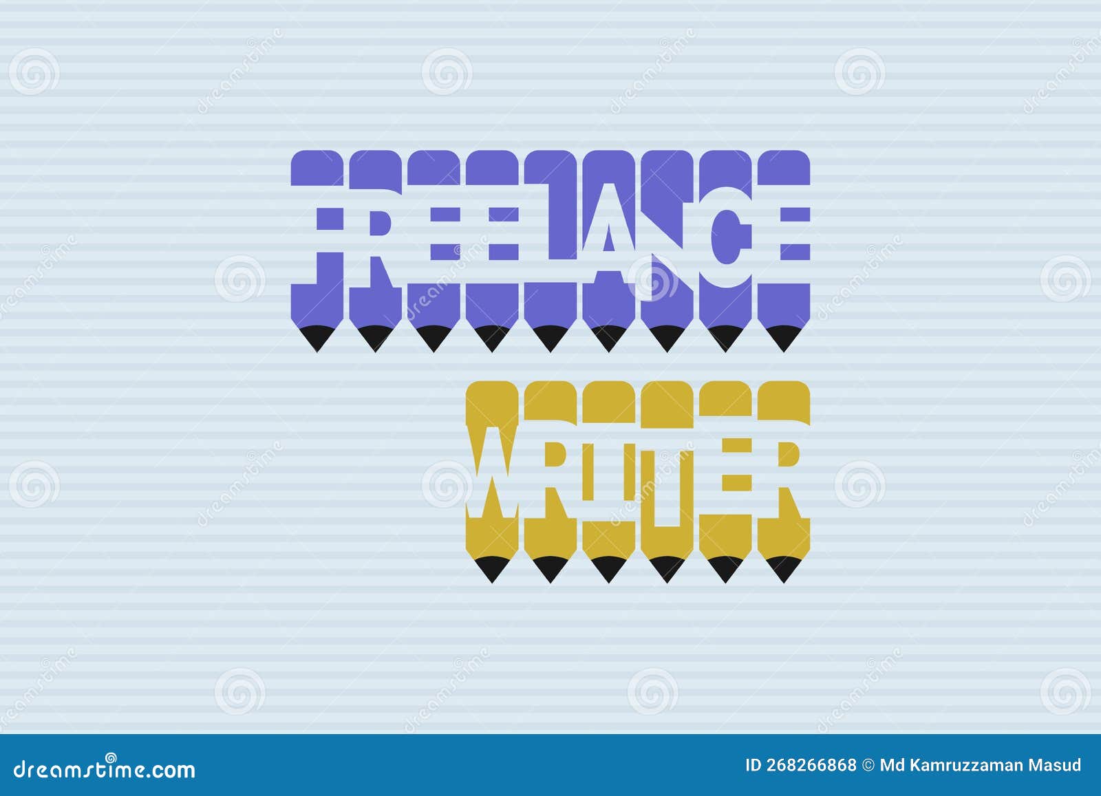 Freelance Writer Line Icons, Signs, Vector Set, Outline Illustration ...