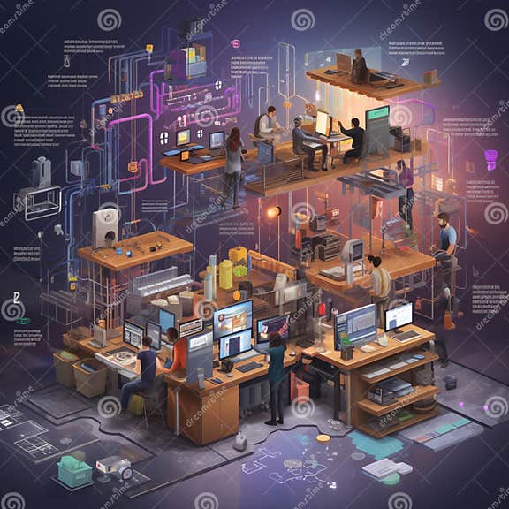 Freelancing Concept Wallpaper in Abstract Background Image Stock ...