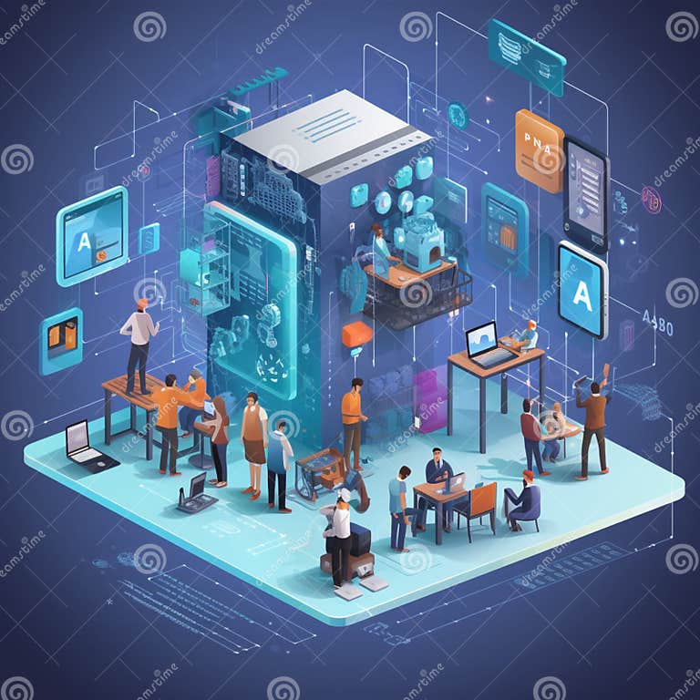 Freelancing Concept Wallpaper in Abstract Background Image Stock ...