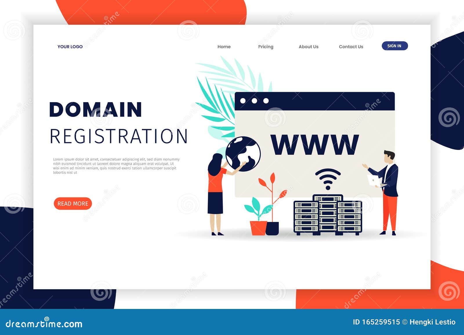Domain Registration Stock Illustrations – 727 Domain Registration Stock ...