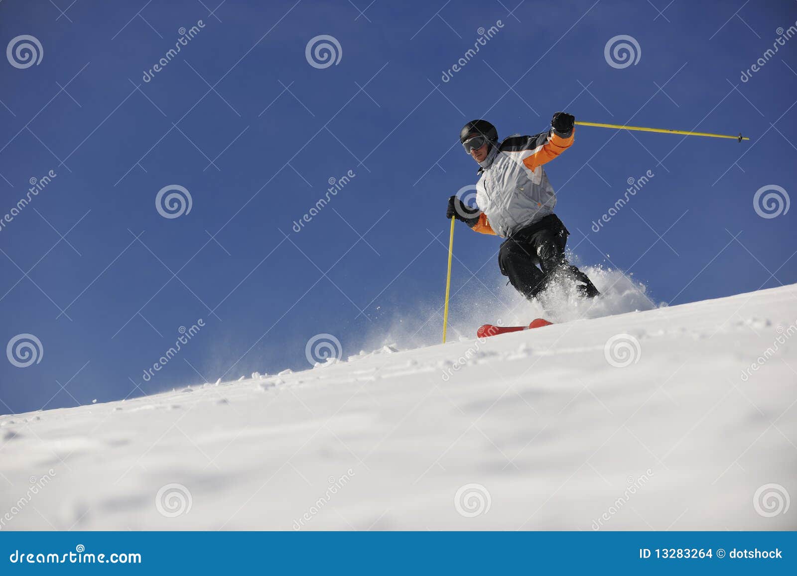 Freeride del pattino fotografia stock. Immagine di avventura - 13283264