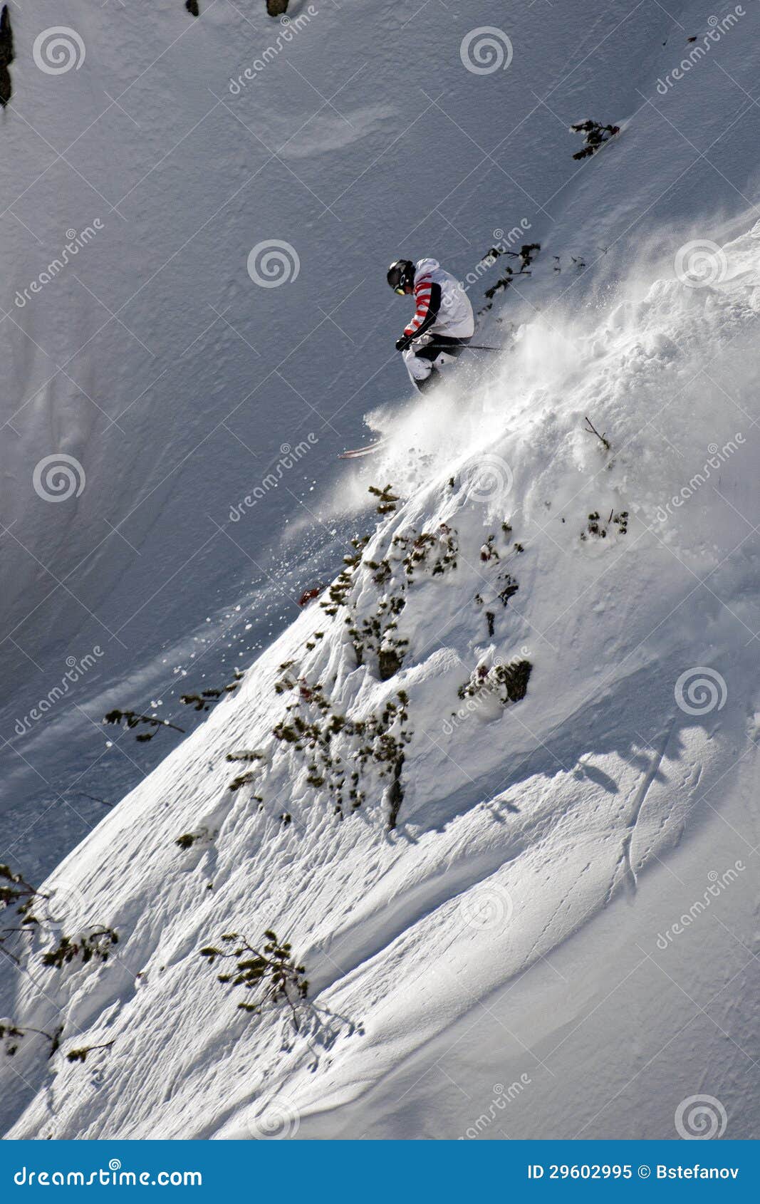Freeride ski editorial image. Image of seasonal, resort - 29602995