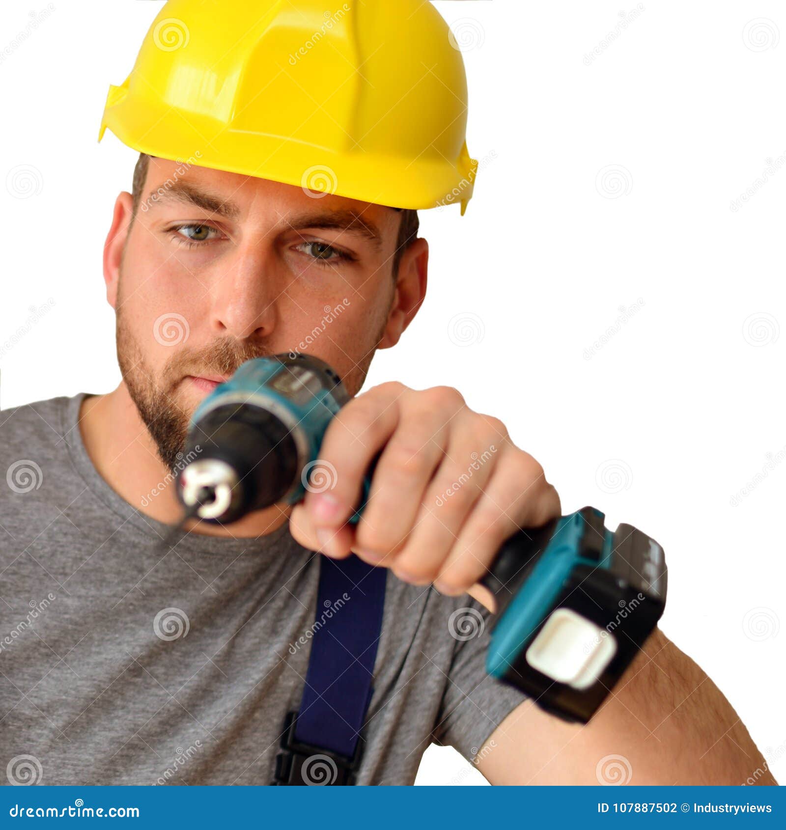 Freestanding Craftsman Construction Worker Assembler with Drilling ...