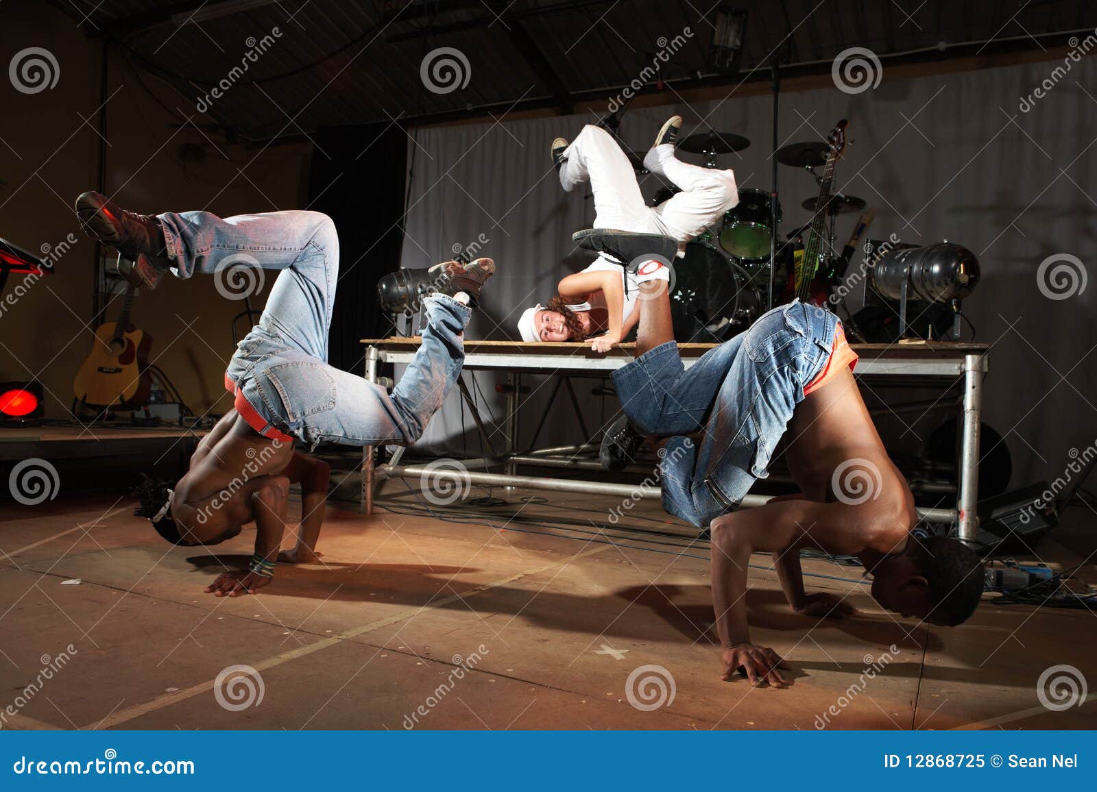 Freestyle hip-hop dancers stock image. Image of people - 12868725