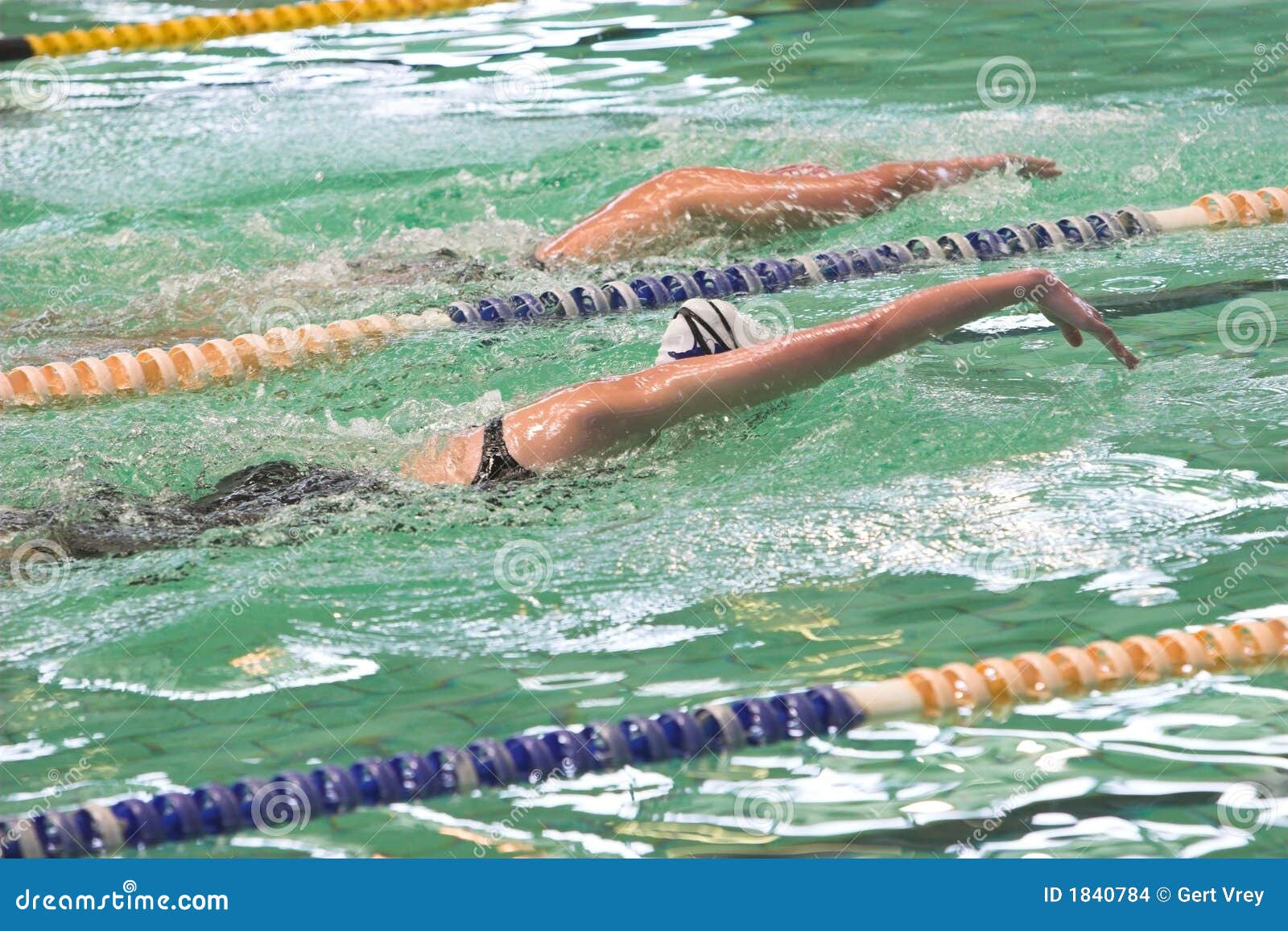 Freestyle swim stock photo. Image of float, close, male - 1840784