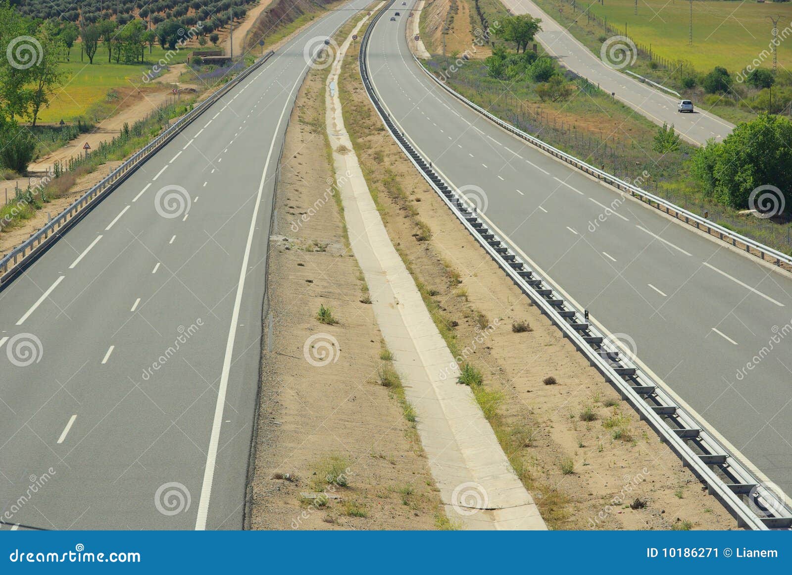Freeway stock image. Image of traffic, dual, express - 10186271