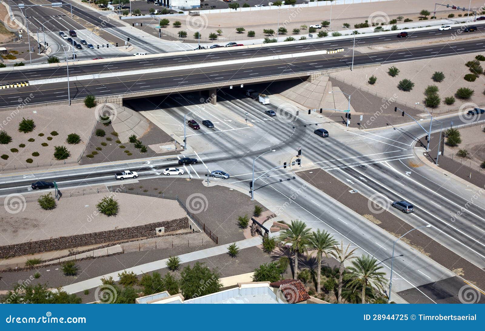 Freeway Bridge stock image. Image of ramp, cross, road - 28944725