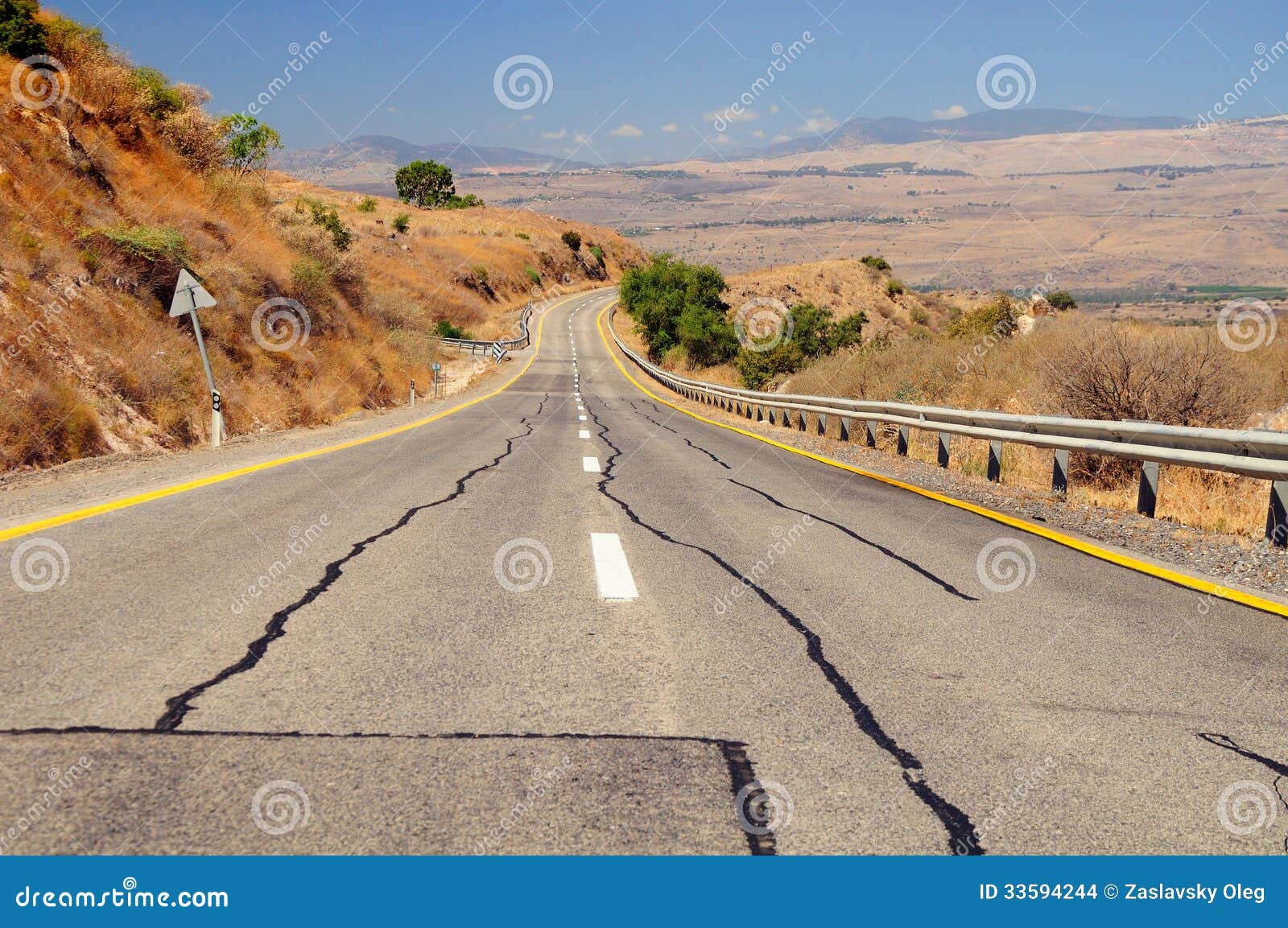 Freeway. stock photo. Image of landscape, horizon, galilee - 33594244