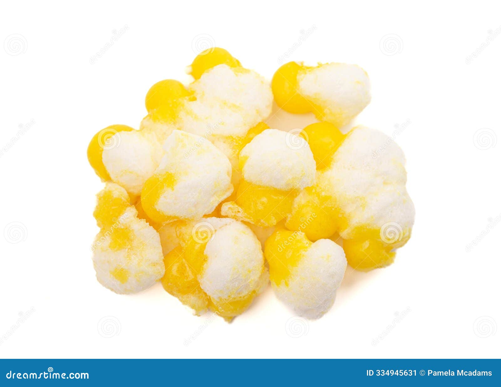 Lemon Flavored Wafer Puffs Stock Image | CartoonDealer.com #83175781