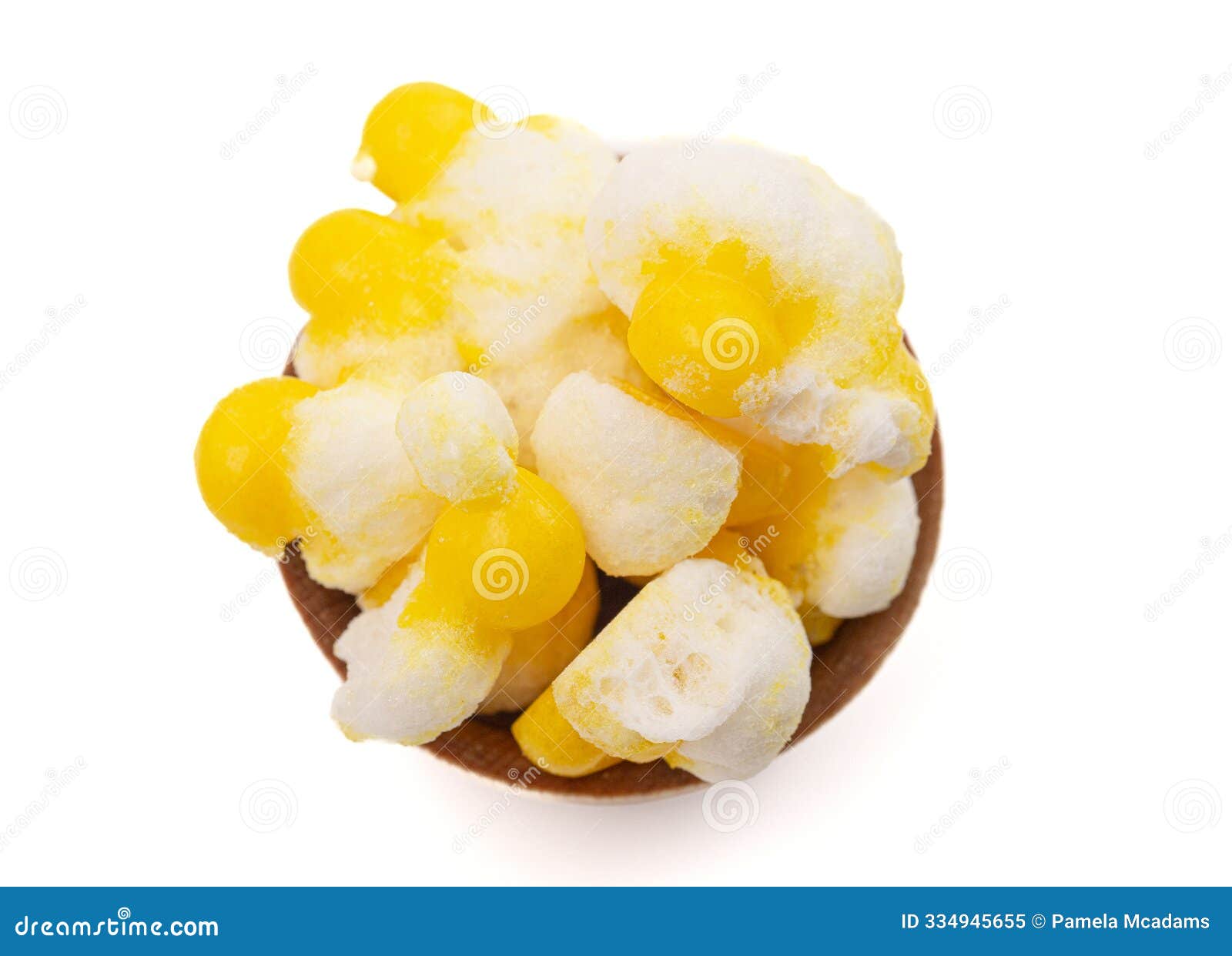 Lemon Flavored Wafer Puffs Stock Image | CartoonDealer.com #83175781