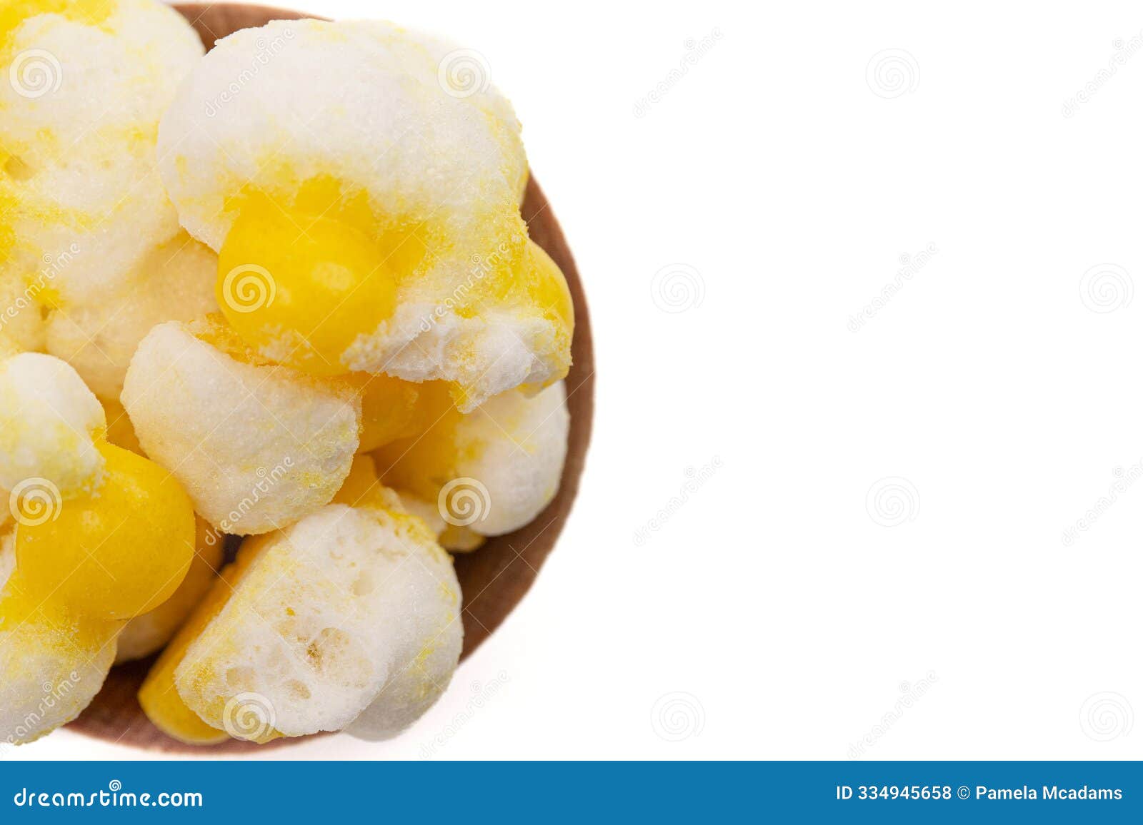 Lemon Flavored Wafer Puffs Stock Image | CartoonDealer.com #83175781