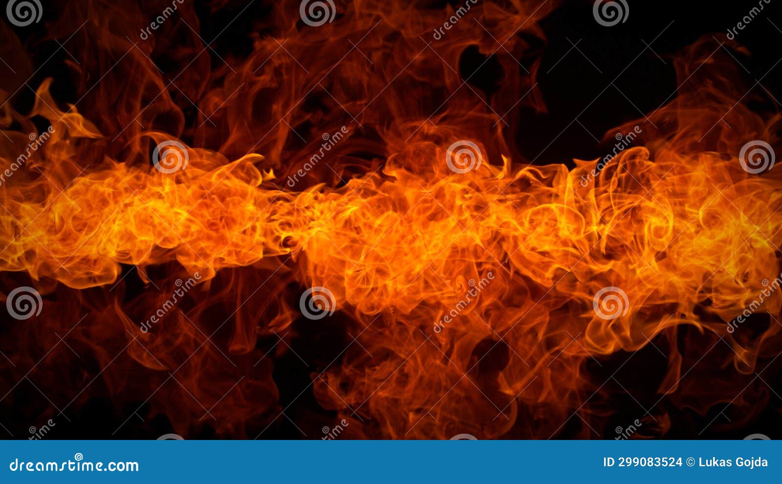 Freeze Motion of Fire Flames Stock Photo - Image of energy, flame ...