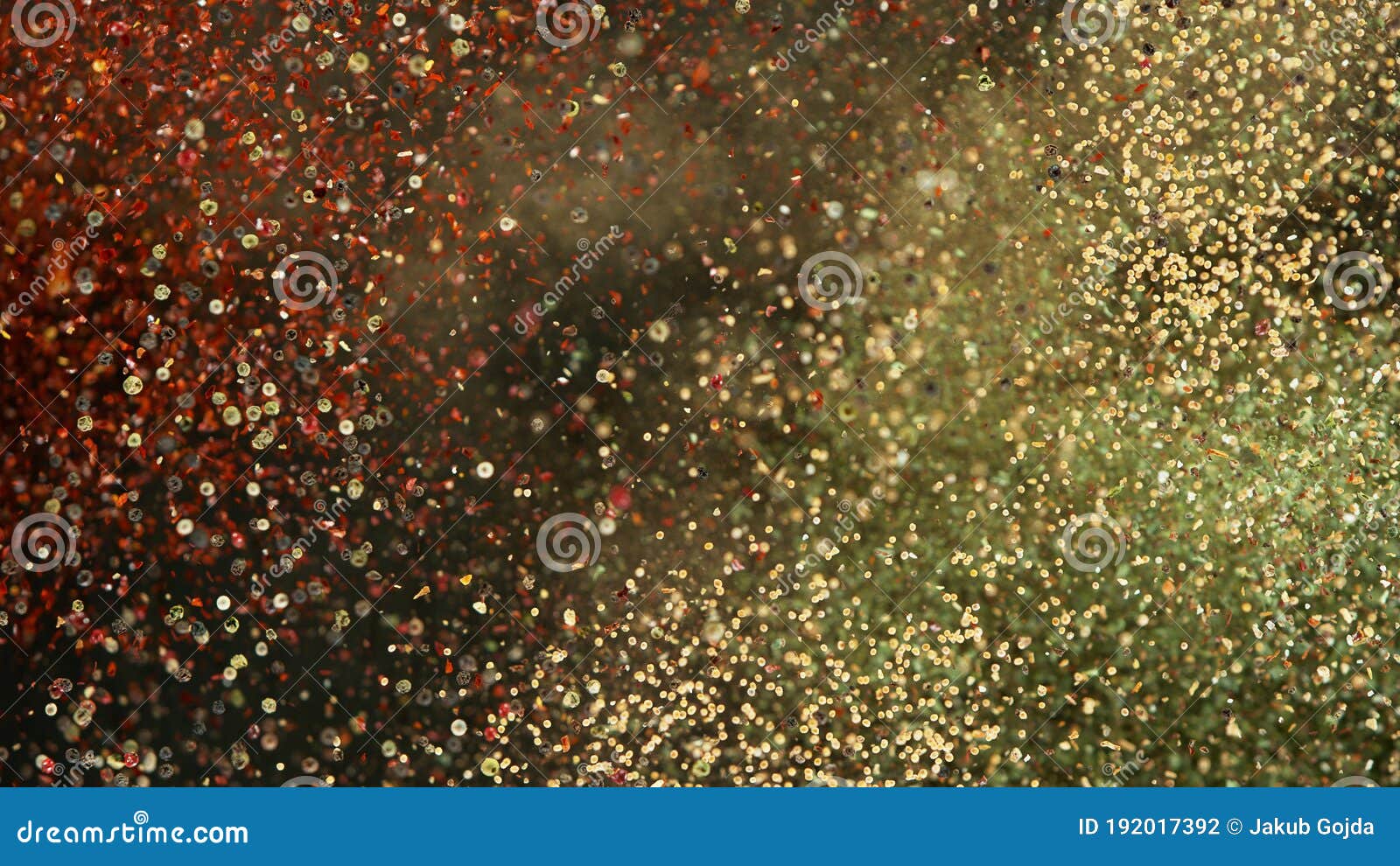 Freeze Motion of Spice Explosion Stock Photo - Image of powder, paprika ...