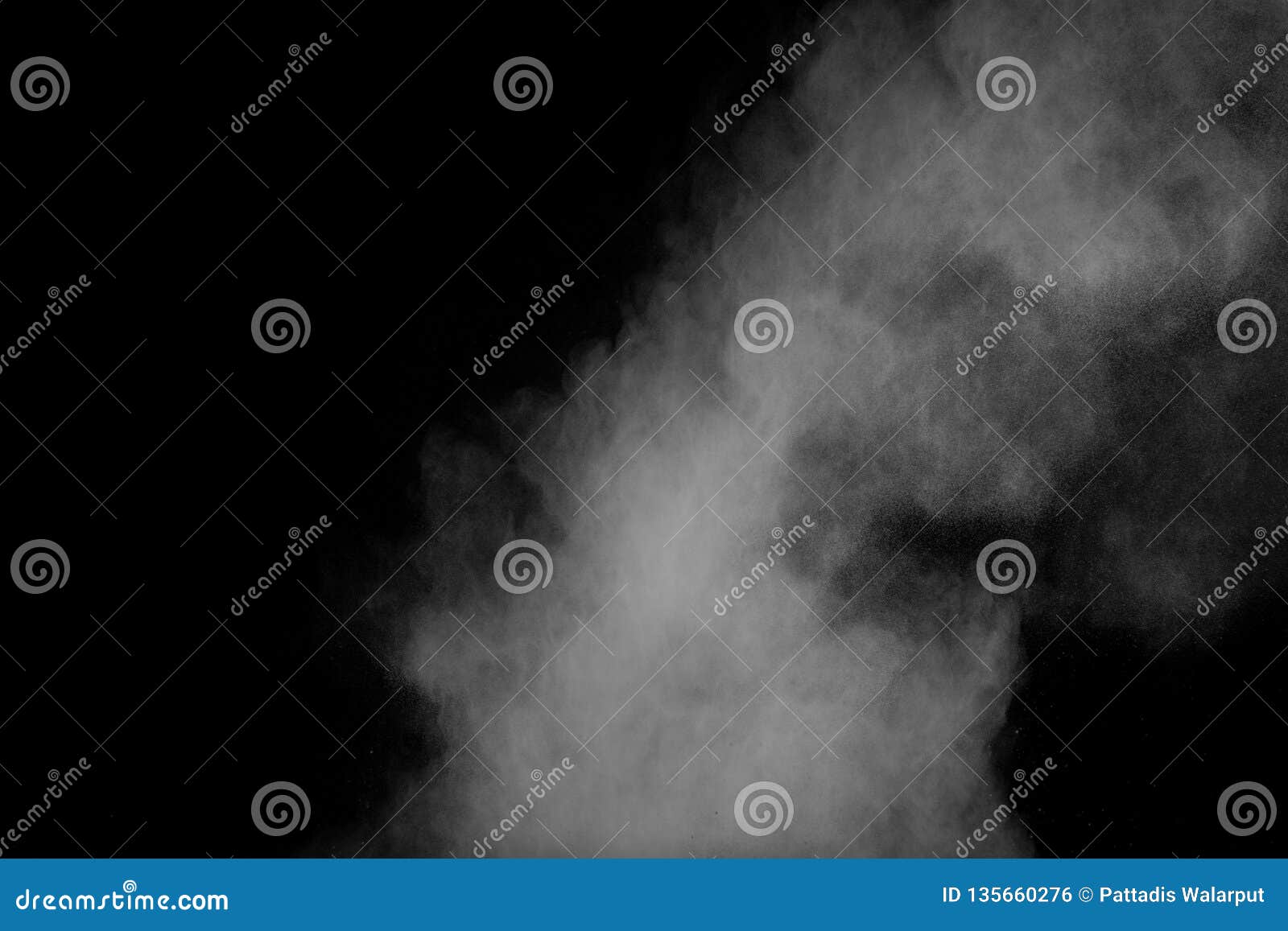 Abstract White Dust Exhale. Stock Photo - Image of apocalypse, color ...