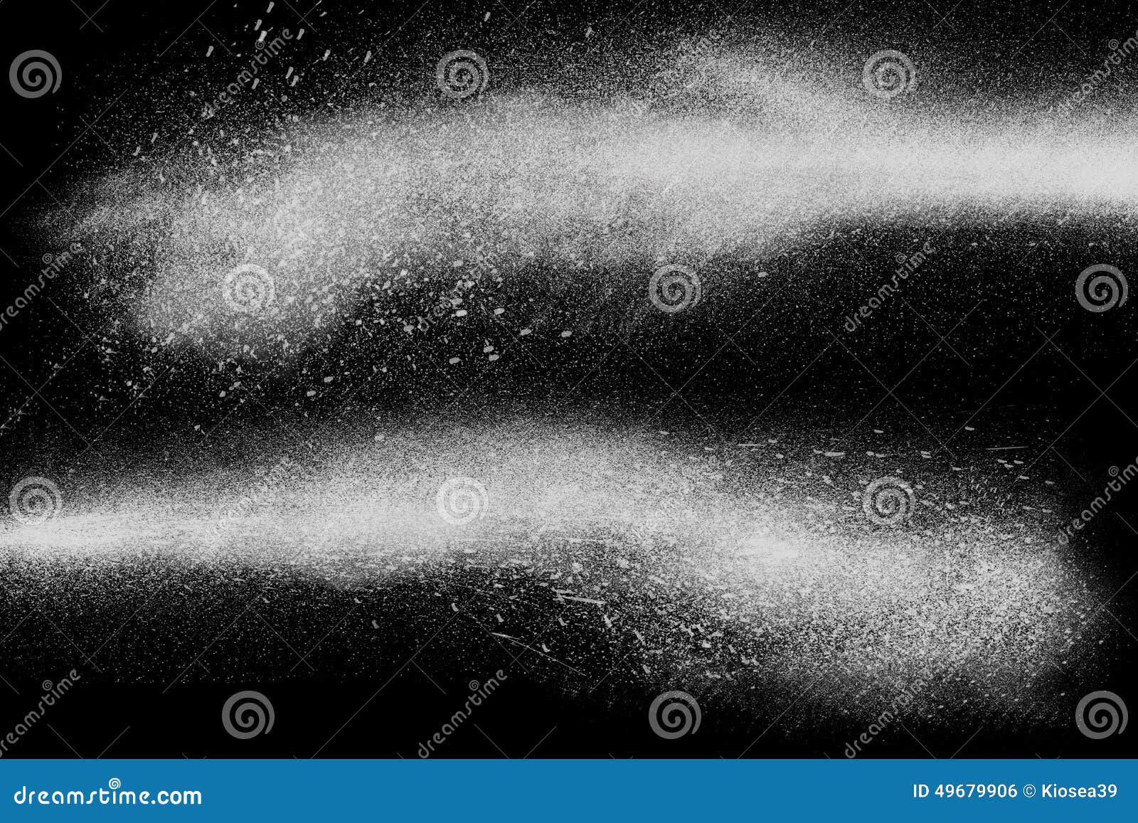 Freeze Motion of White Powder Exploding Stock Photo - Image of graphic ...