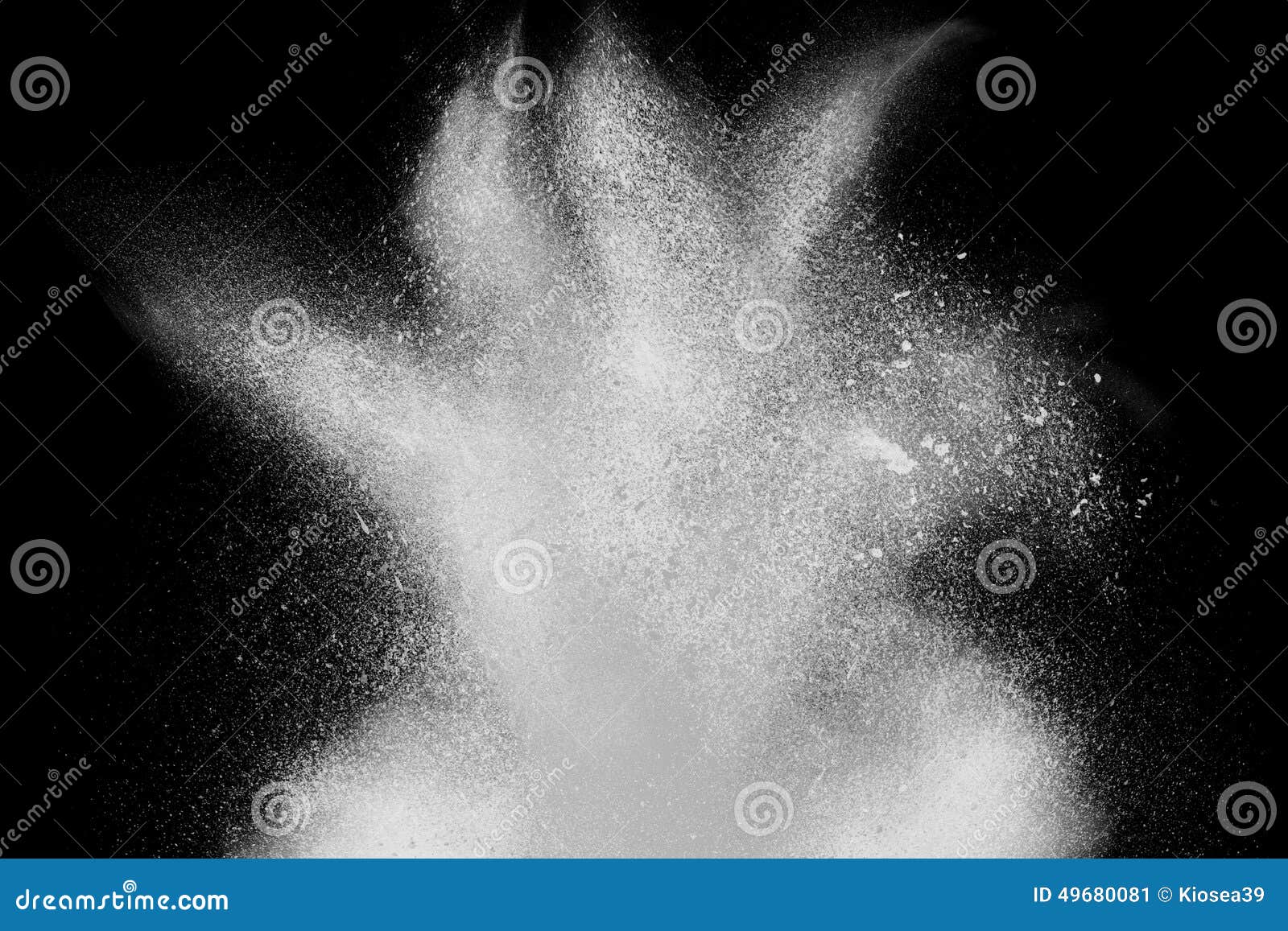 Freeze Motion of White Powder Exploding Stock Image - Image of disaster ...