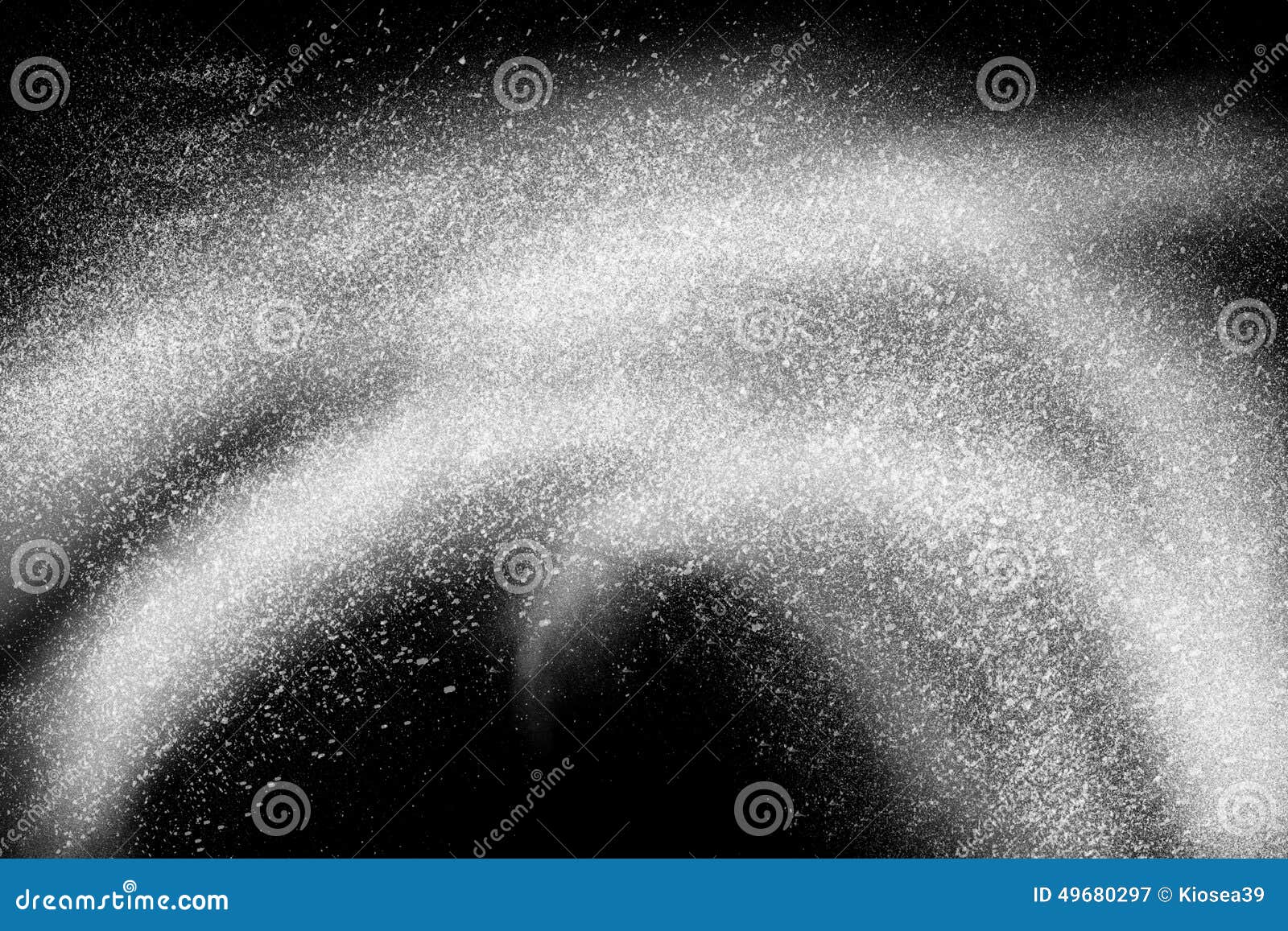 Freeze Motion of White Powder Exploding Stock Image - Image of ...