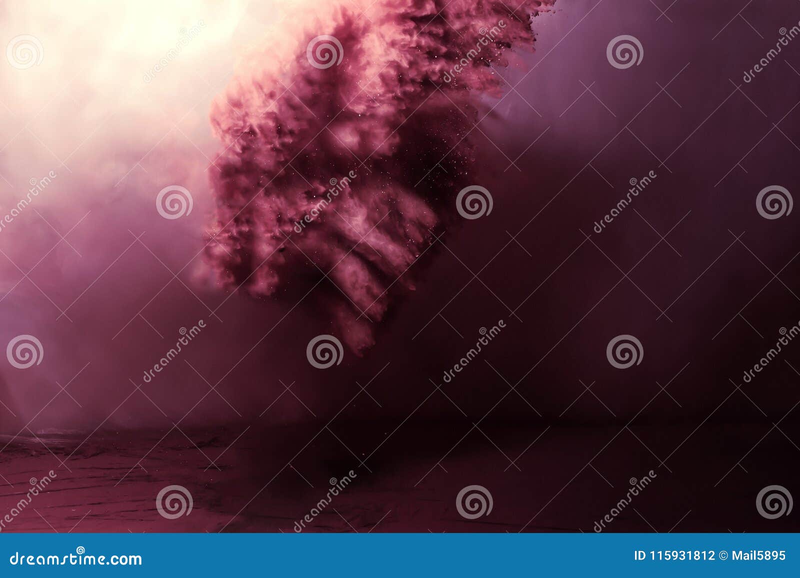 Freezed Motion Powder Exploding Stock Photo - Image of copy ...