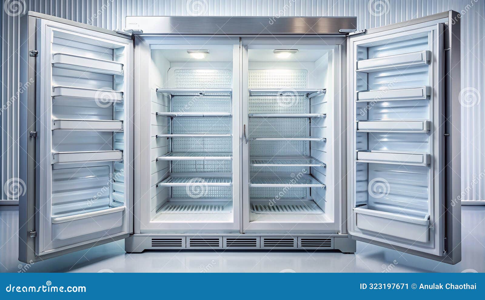 A Freezer Storing Samples at Ultra Cold Temperatures Generative by AI ...