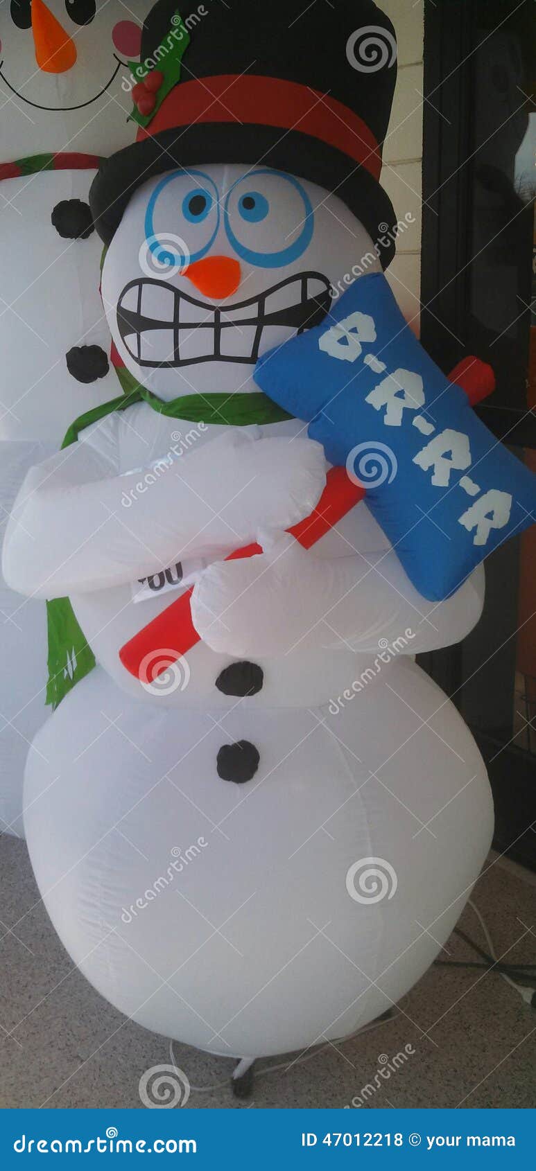 Freezing snowman hilarious stock photo. Image of hilarious - 47012218