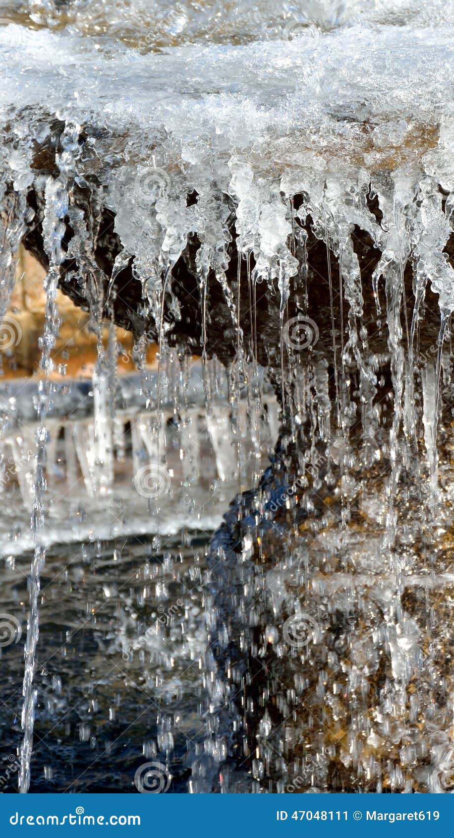 Freezing water stock image. Image of time, horizontal - 47048111