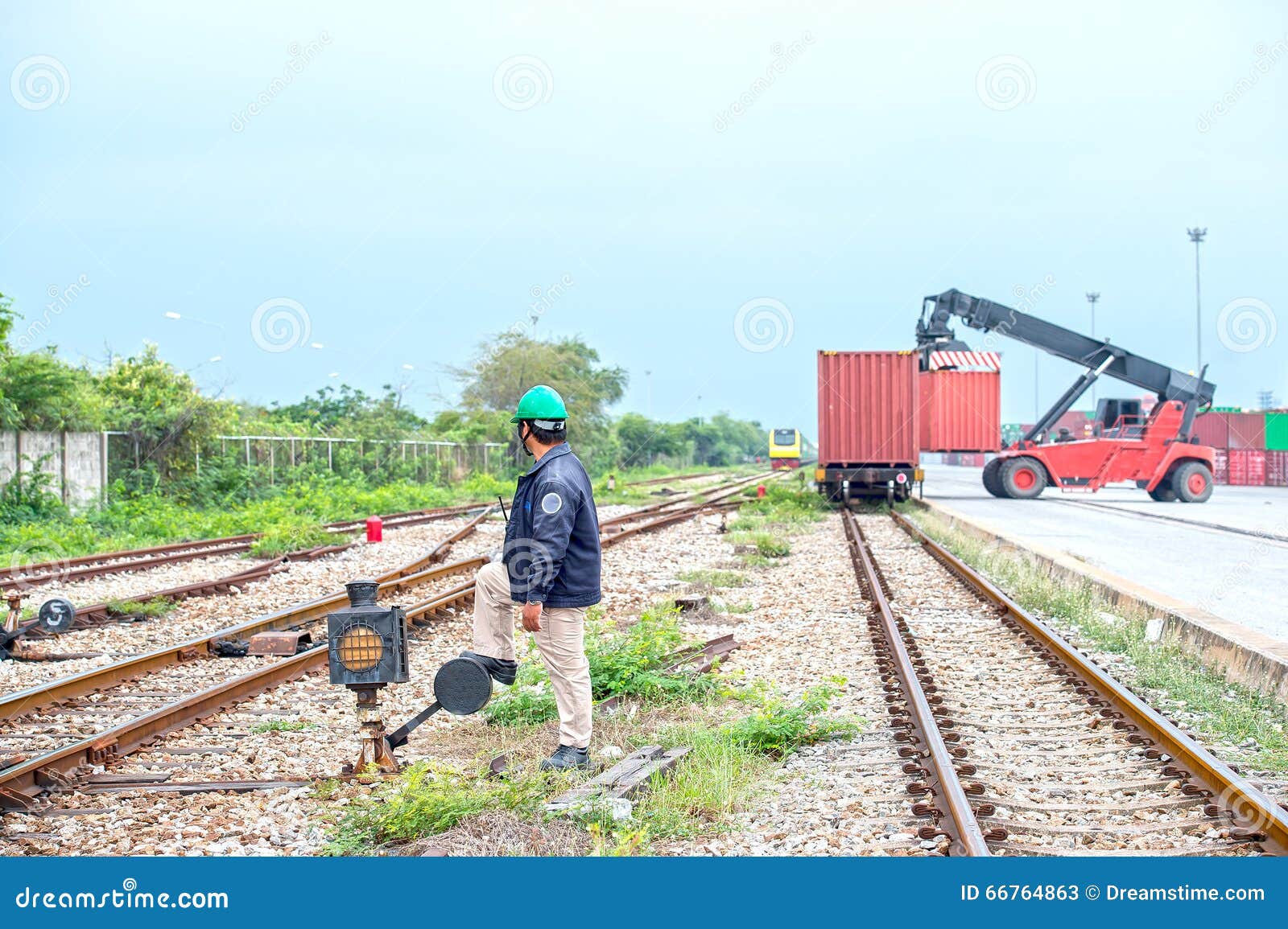 Freight Container Train Editorial Photo | CartoonDealer.com #66764863