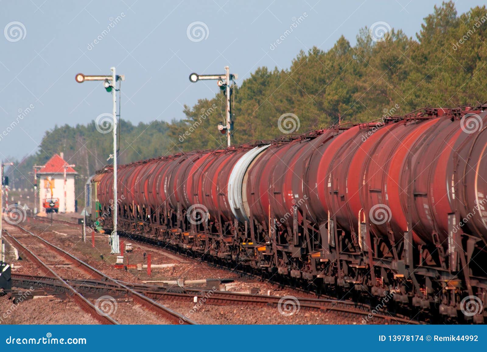 Freight fuel train stock photo. Image of polish, locomotive - 13978174