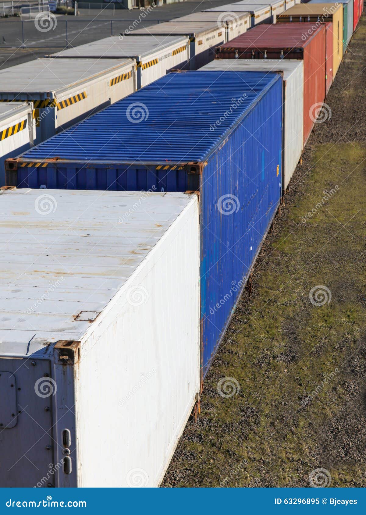 Freight Rail stock image. Image of transit, heavy, export - 63296895