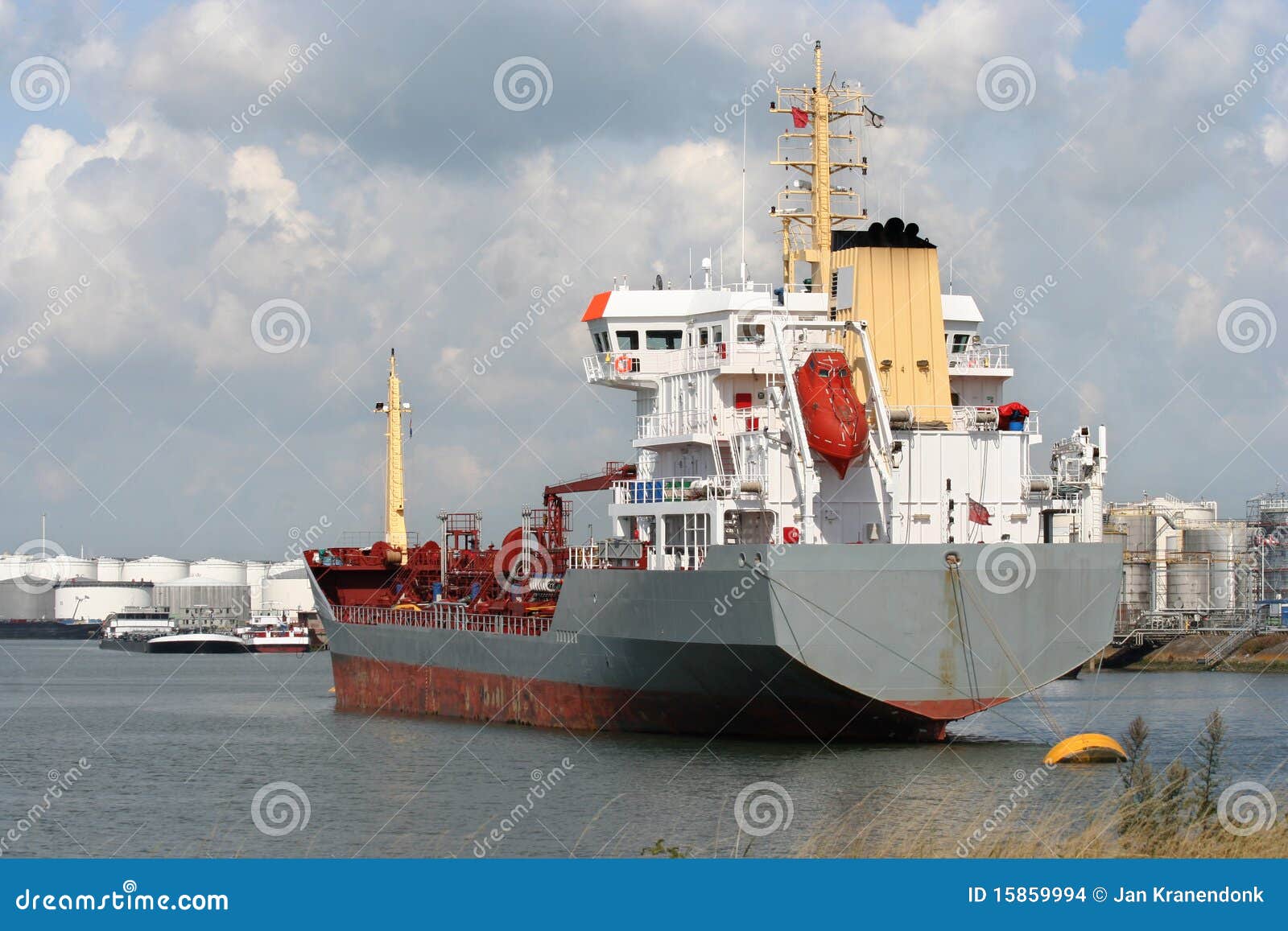 Freight Ship stock photo. Image of depot, freighter, ship - 15859994