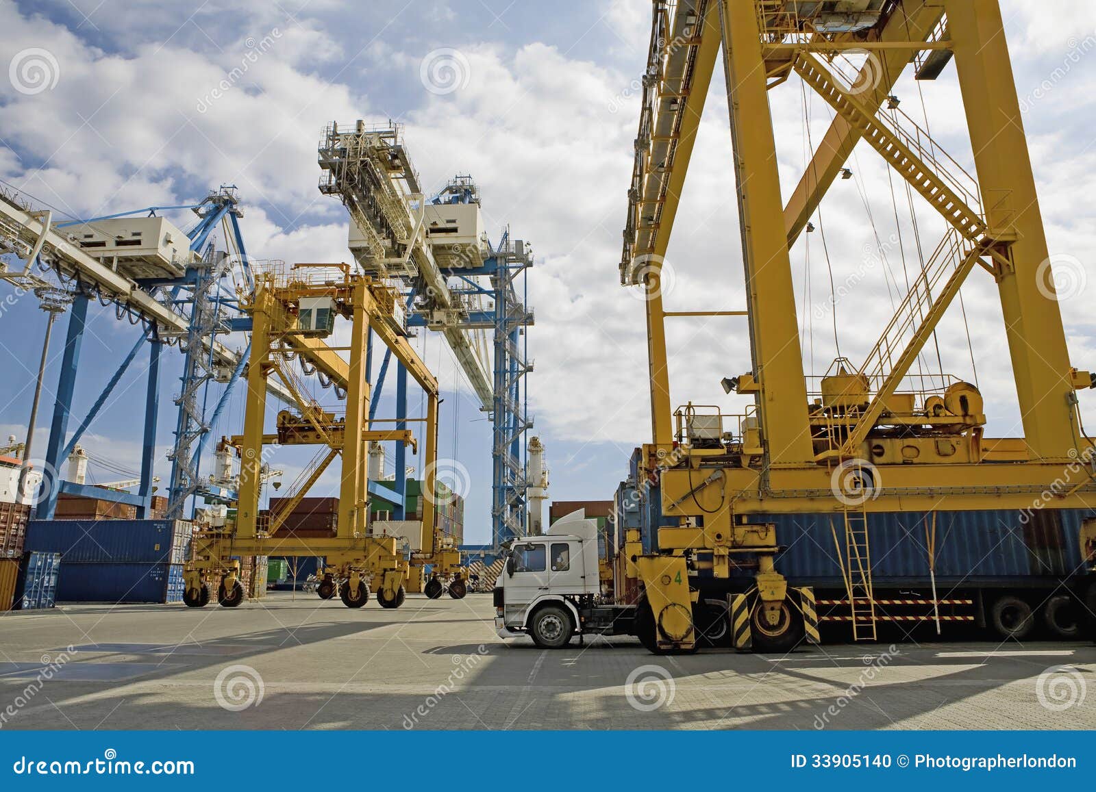 Freight Terminal Royalty-Free Stock Photography | CartoonDealer.com #119411