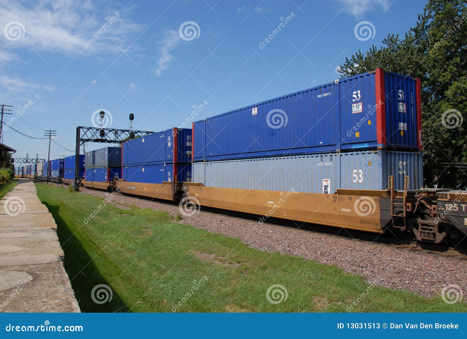 Freight train stock image. Image of rails, locomotive - 13031513