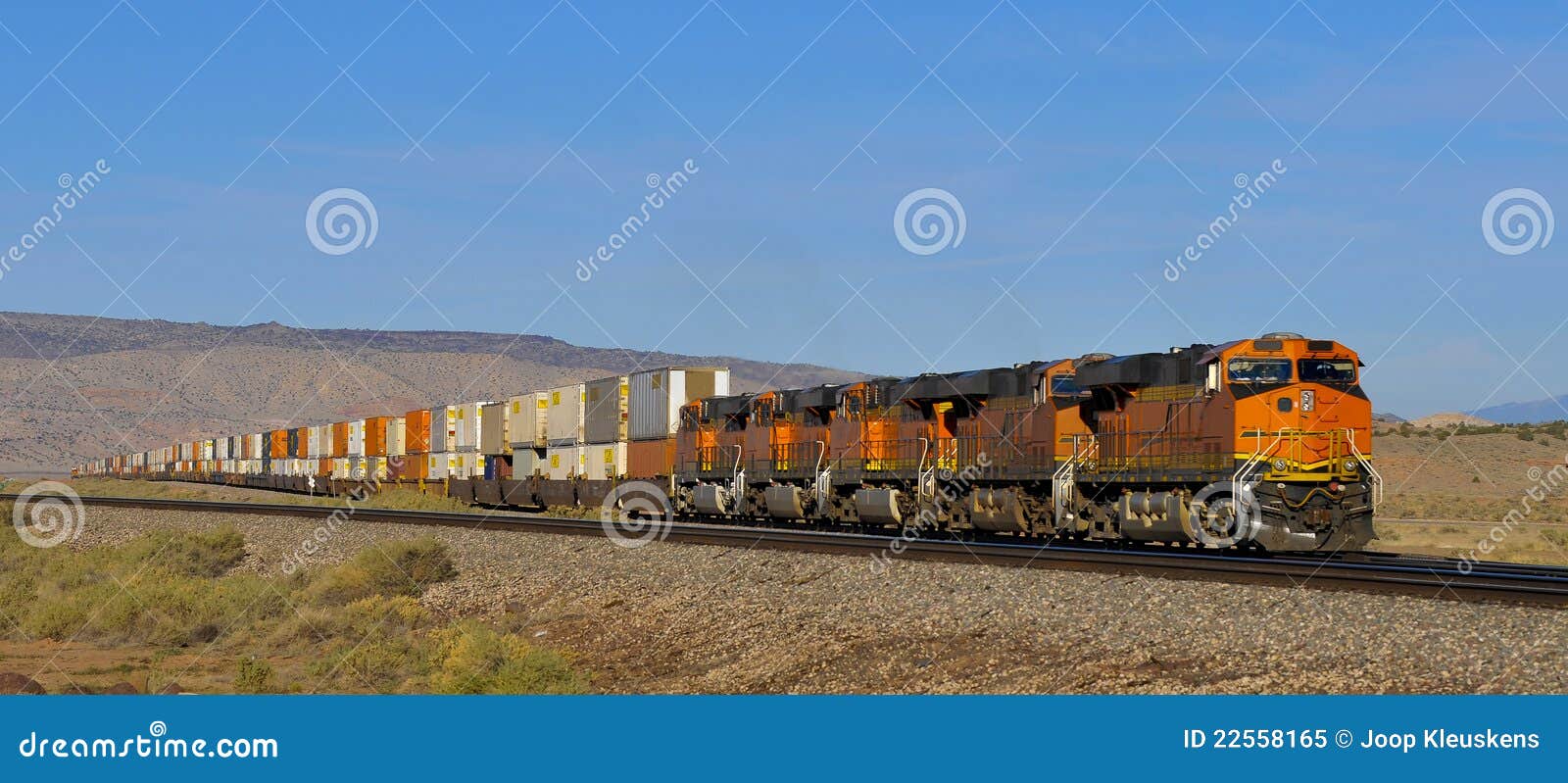 Freight train stock image. Image of metal, logistics - 22558165