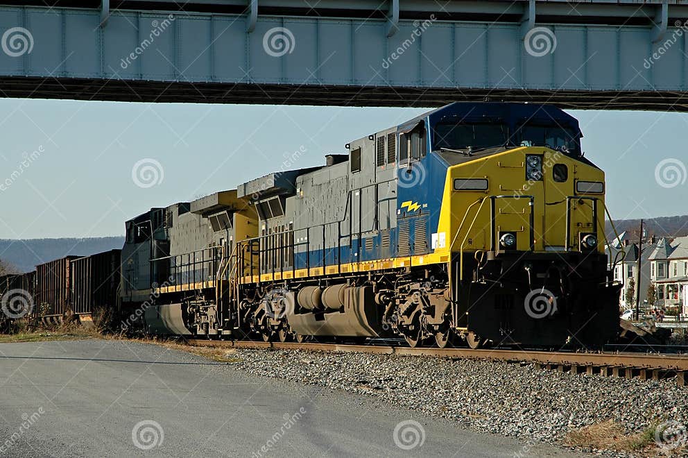 Freight Train stock image. Image of modern, railroad, carry - 836271