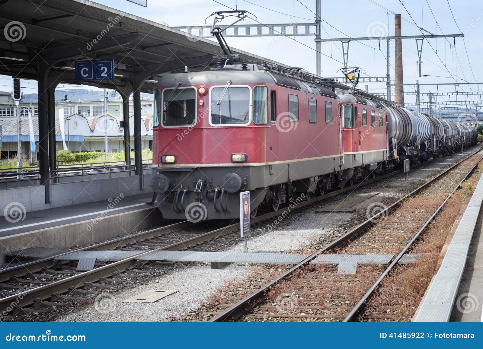 Freight train stock photo. Image of traffic, horizontal - 41485922