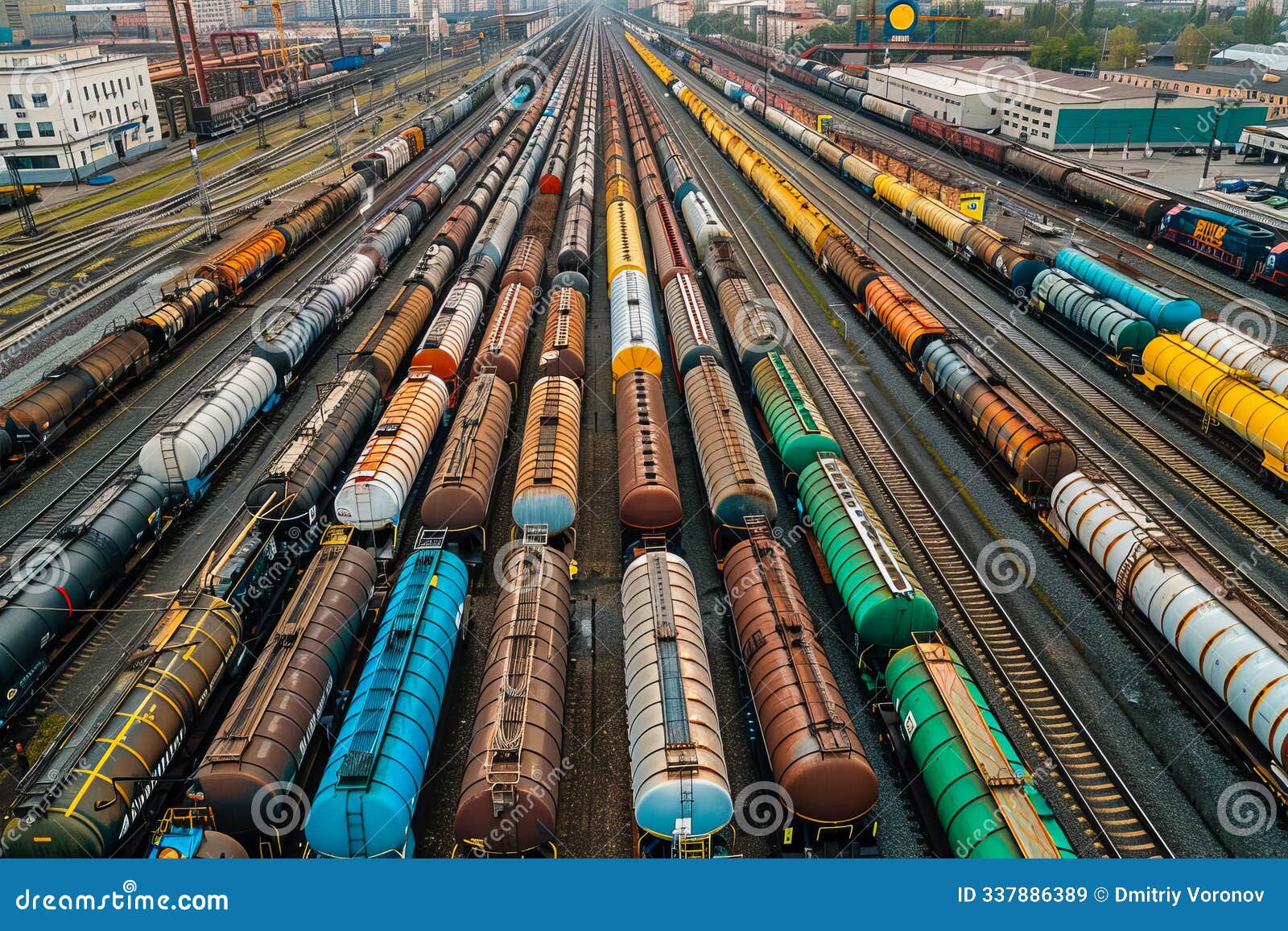A Freight Train Loaded with Containers. Theme of Logistics and Cargo ...