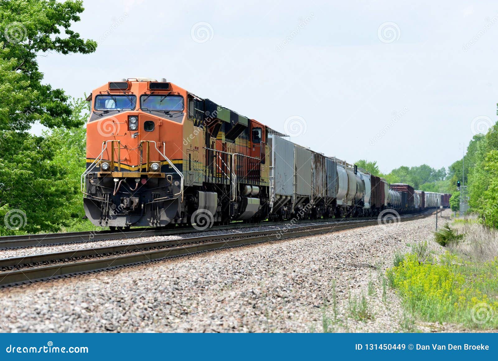 Freight Train Locomotive with Freight Stock Image - Image of fuel ...