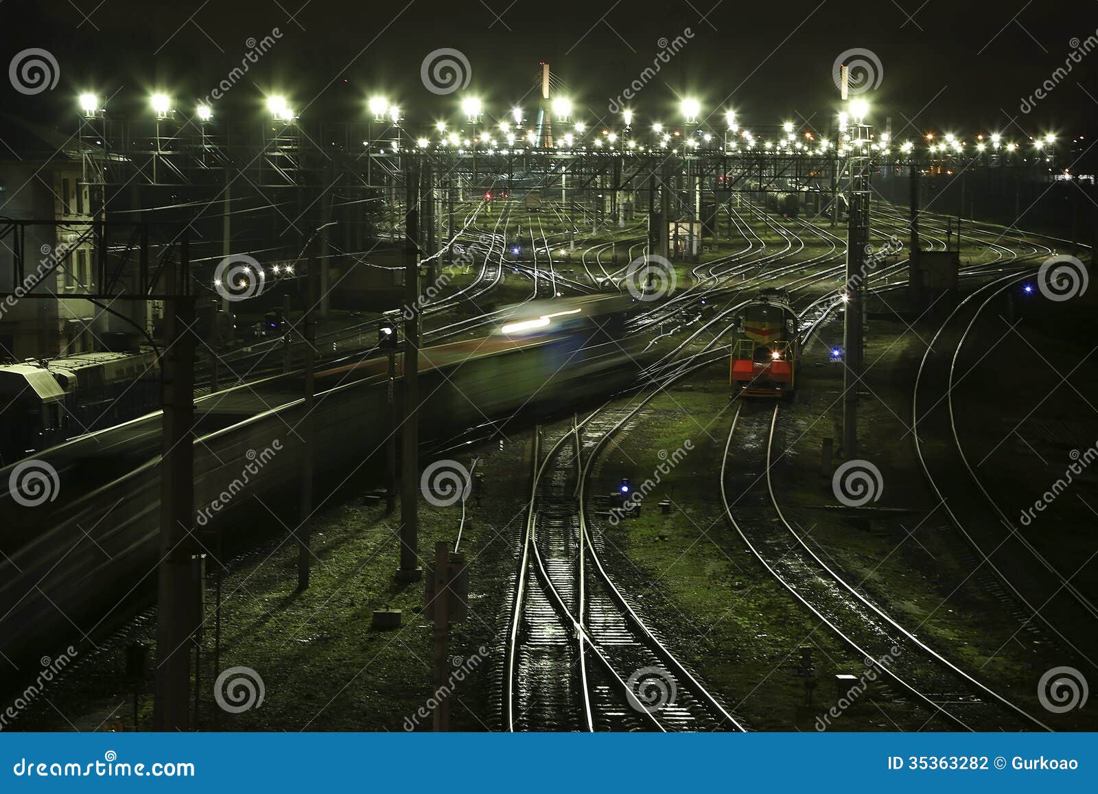 Freight train stock photo. Image of large, power, group - 35363282